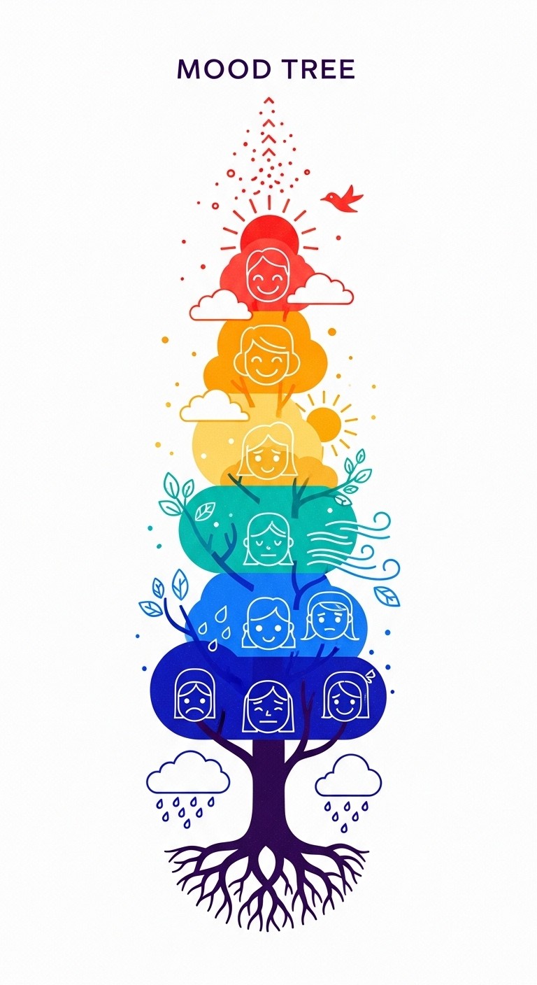 Free Mood Spectrum Tree Image - Mood, Tree, Emotions | Download at ...