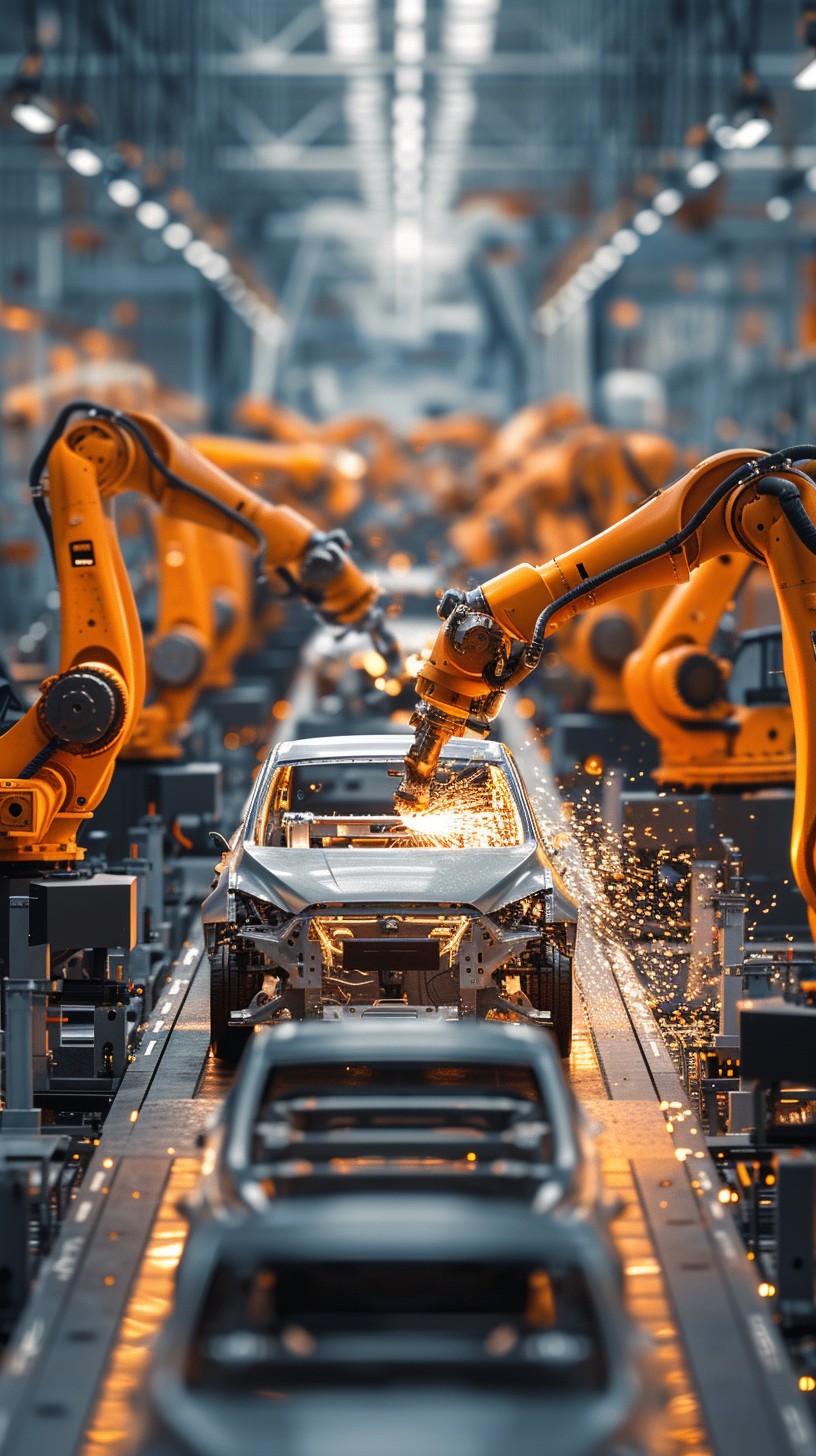 Free Robotic assembly line Image - Robots, Automation, Manufacturing ...