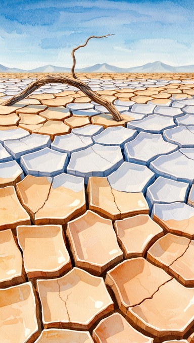 Free Parched Earth Resilience Image - Drought, Watercolor, Branch ...