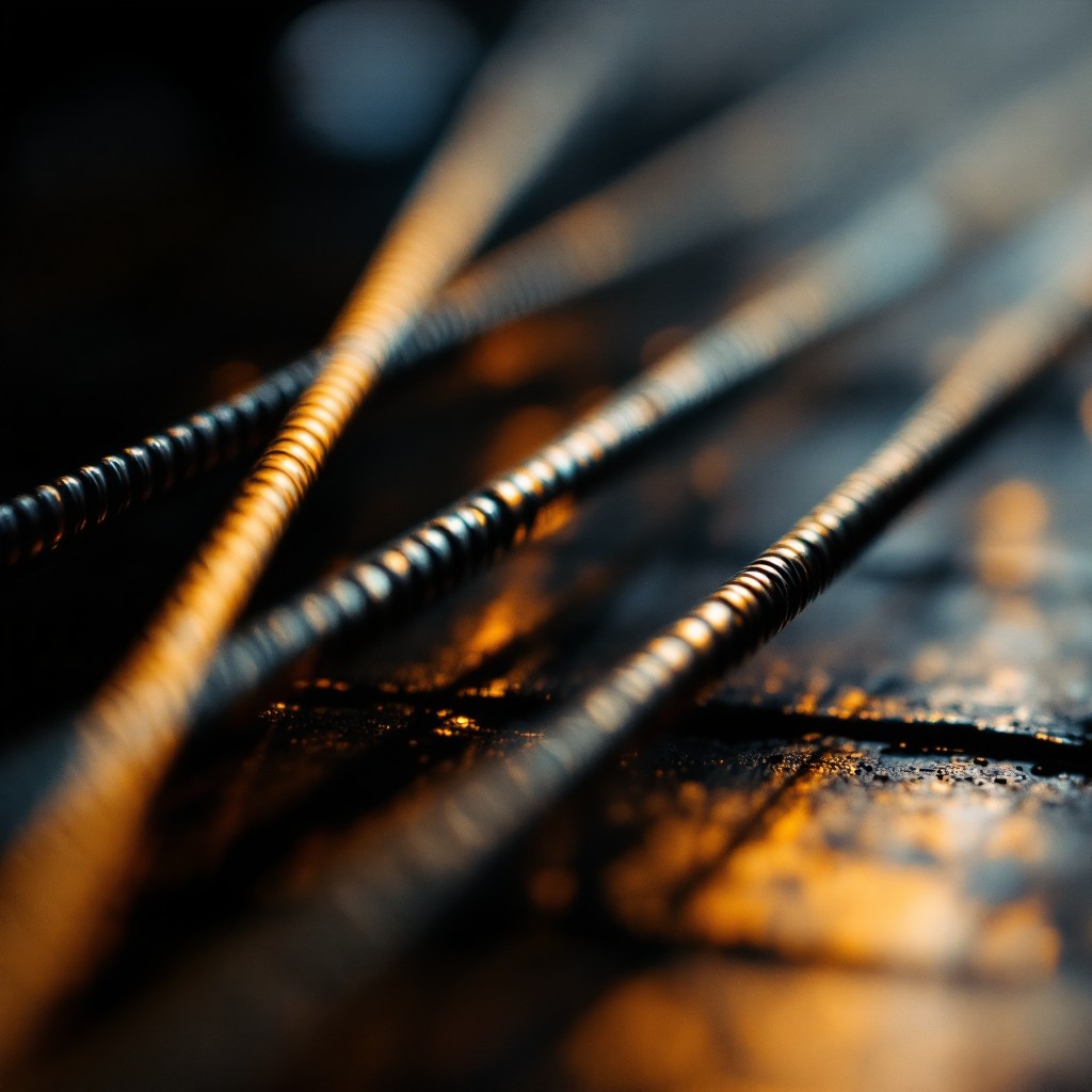 Free Vibrating String Symphony Image Guitar String Macro Download