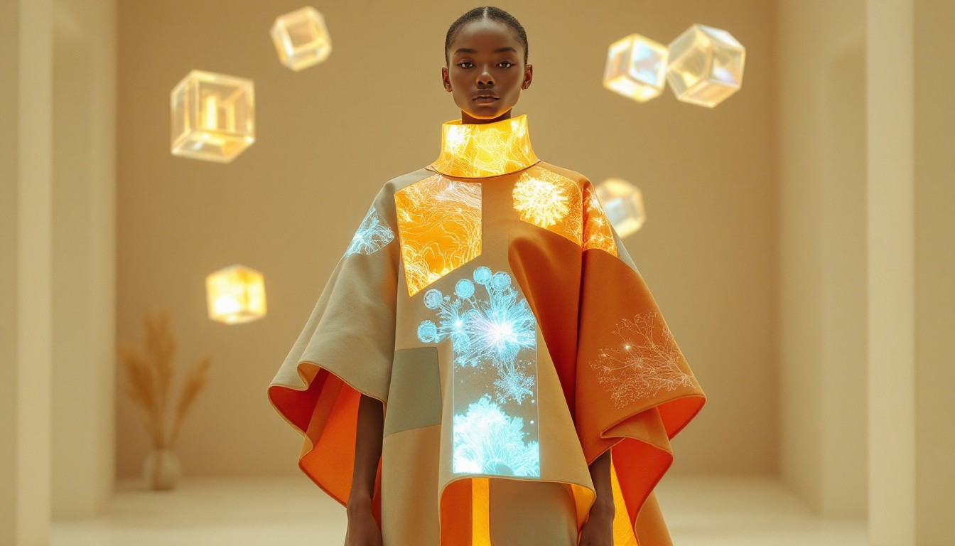 Free Glowing Modular Clothing Image - Futuristic, Fashion, Technology ...