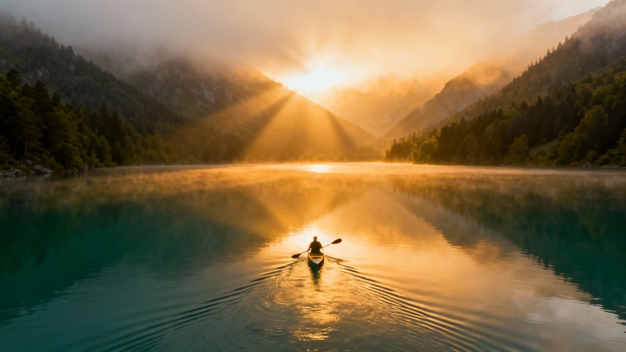 Free Wilderness Kayak Adventure Image - Kayaking, Adventure, Mountains ...