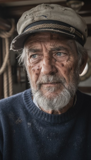 Free Weathered Sailor Portrait Image - Sailor, Sea, Elderly | Download ...