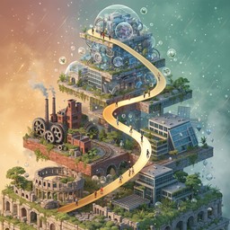 Free Journey Through Ages Image - Isometric, Diorama, Miniature ...