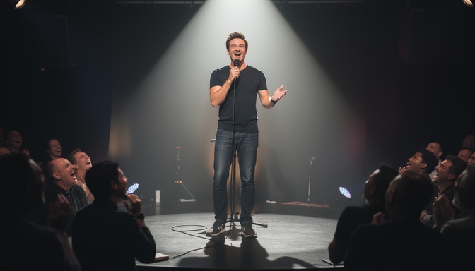 Free Stand-up Comedian Performing Image - Comedian, Stand-up, Theater ...