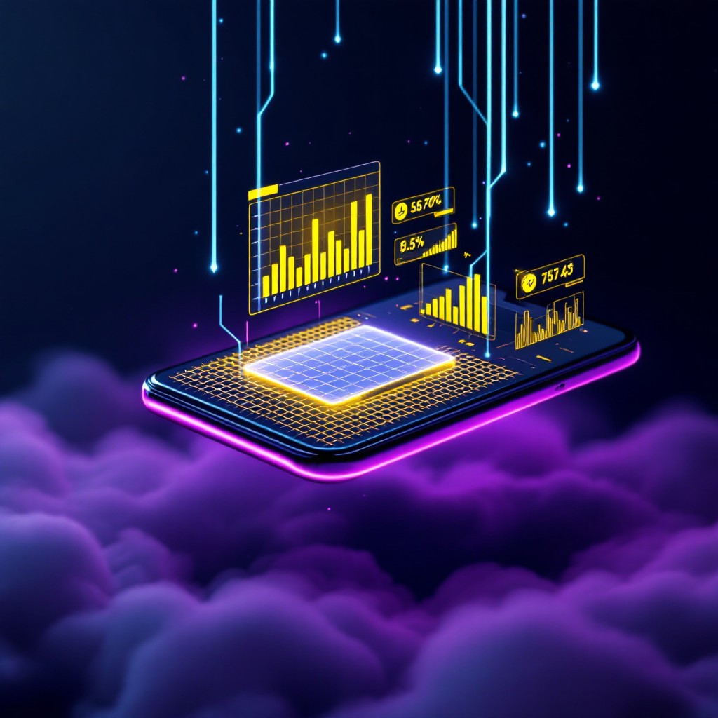 Free Digital Future Visualized Photo Processor Cyberpunk Technology