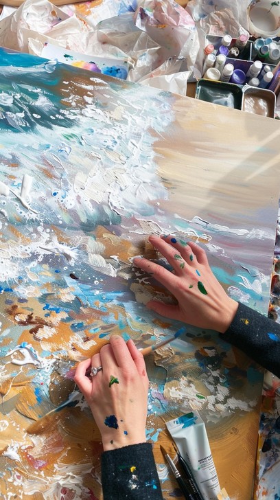 Free Artistic creation process Image - Art, Creativity, Painting ...