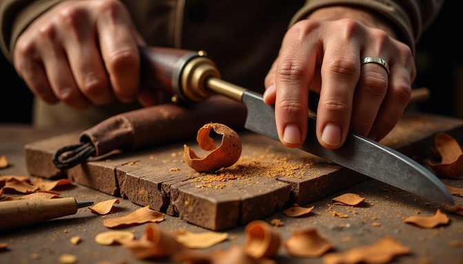 Free Wood Meets Metal Image - Woodworking, Craftsmanship, Chisel ...
