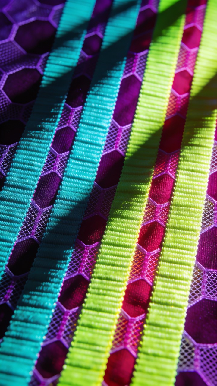 Free Neon Fabric Stripes Image - Neon, Fabric, Textile | Download at ...