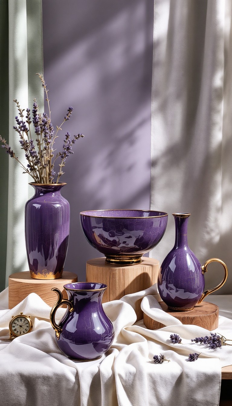 Free Purple Ceramic Collection Image - Purple, Ceramic, Vase | Download ...
