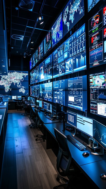 Free High-tech Control Room Image - Technology, Screens, Data ...