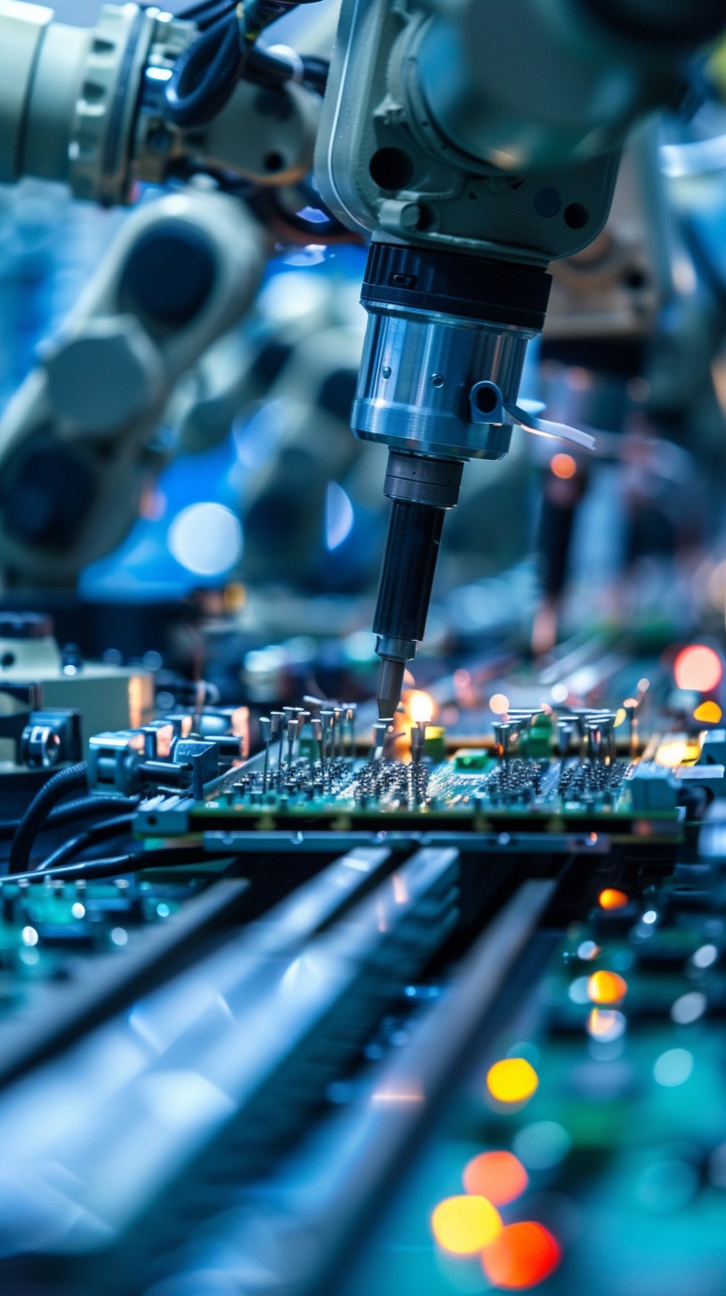 Free Robotic Assembly Line Image - Robotics, Technology, Automation ...