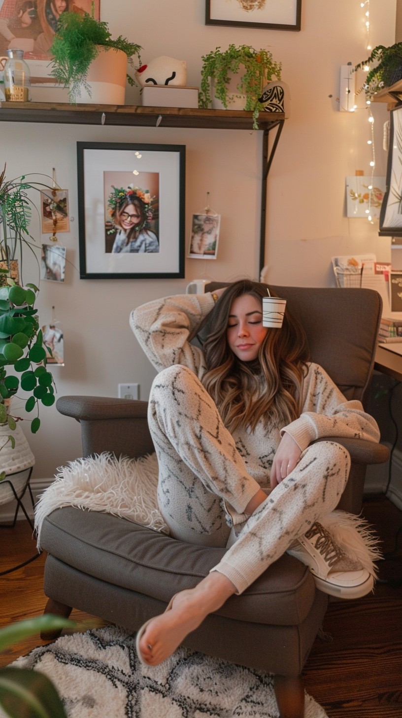 Free Cozy Home Vibes Image - Woman, Relaxation, Cozy | Download at ...