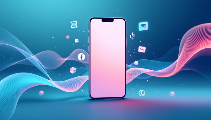 Free Digital Flow Experience Image Smartphone Digital Minimal