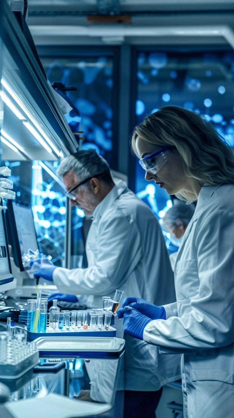 Free Laboratory Research Activity Image - Laboratory, Research, Scientists | Download at StockCake