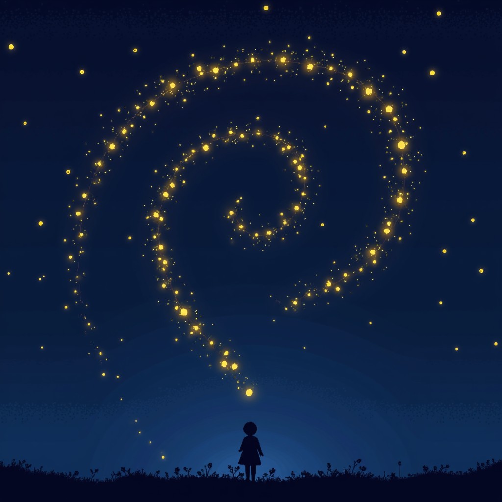 Free Magical Firefly Spiral Image - Fireflies, Spiral, Night | Download ...
