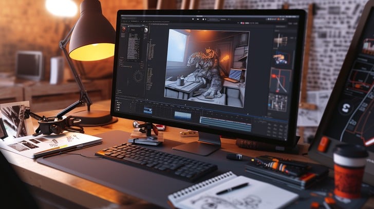 Free Cozy Creative Corner Image | Download at StockCake