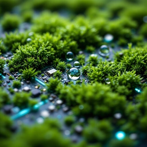 Free Dewy Moss Closeup Image - Moss, Dew, Macro | Download at StockCake
