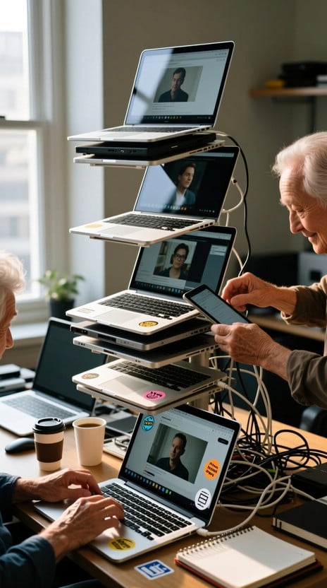 Free Technology Connecting Generations Photo - Laptops, Technology ...