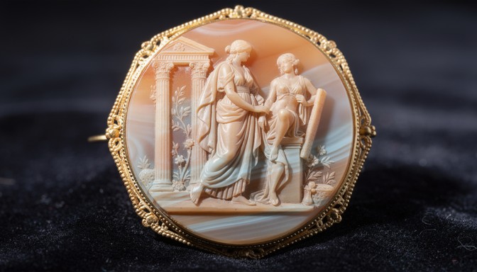 Free Classical Cameo Artistry Image - Cameo, Brooch, Agate | Download ...