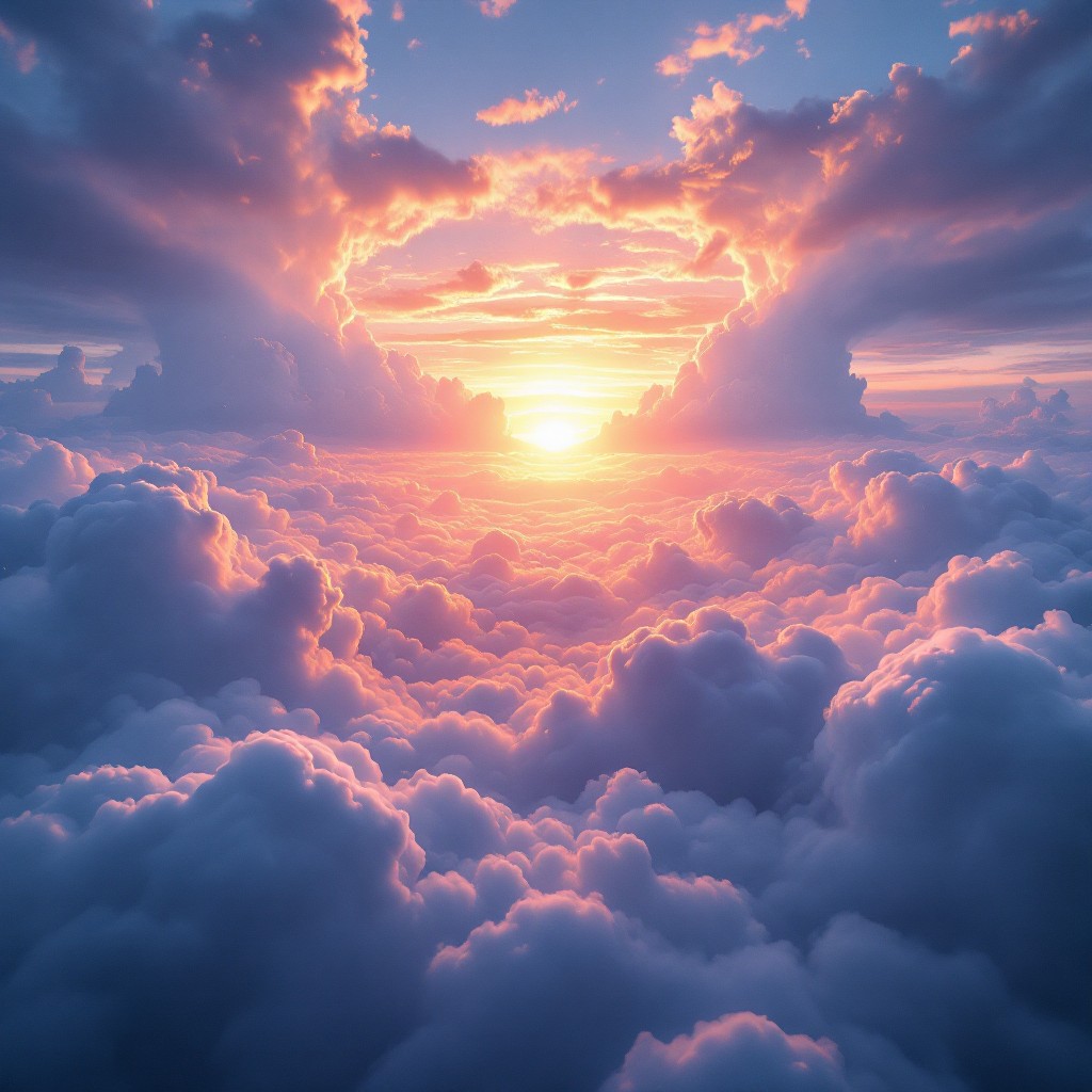 Free Heavenly Cloud Dawn Image - Sunrise, Clouds, Sky | Download at ...