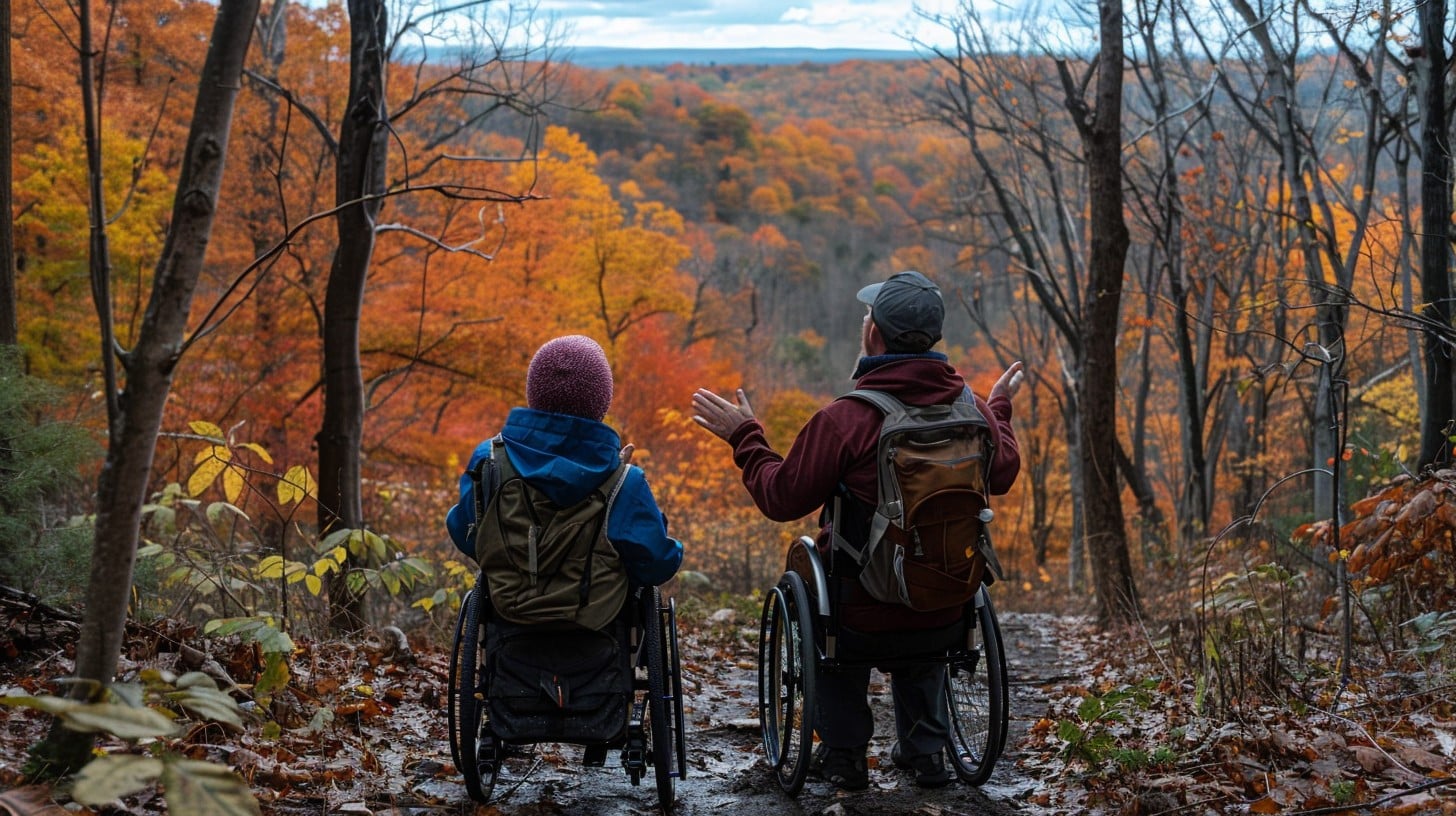Free Autumn Forest Adventure Image - Autumn, Forest, Wheelchairs ...