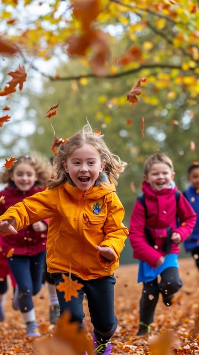 Free Autumn Joyful Play Image - Autumn, Children, Play | Download at ...