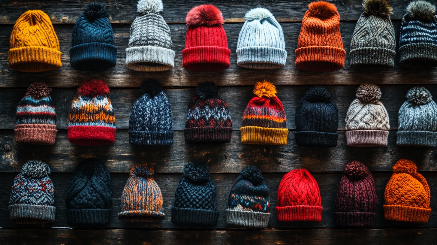 Free Colorful winter hats Image - Hats, Winter, Colorful | Download at ...