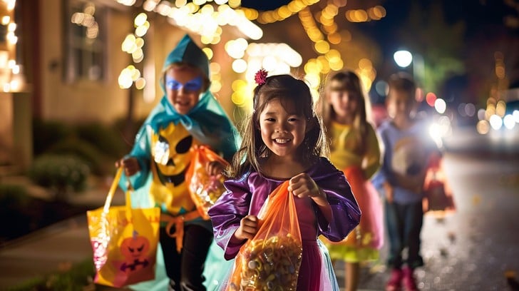 Free Halloween Night Fun Image - Halloween, Children, Costumes ...