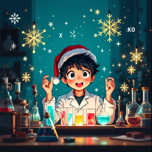 Free Christmas Chemistry Wonder Image - Anime, Chemistry, Christmas ...