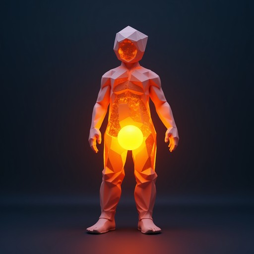 Free Geometric Flame Being Image - Geometric, Flame, Humanoid ...
