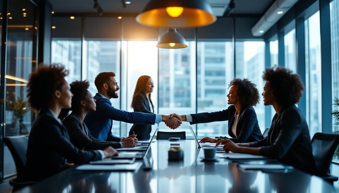 Free Success Through Partnership Image - Agreement, Business ...
