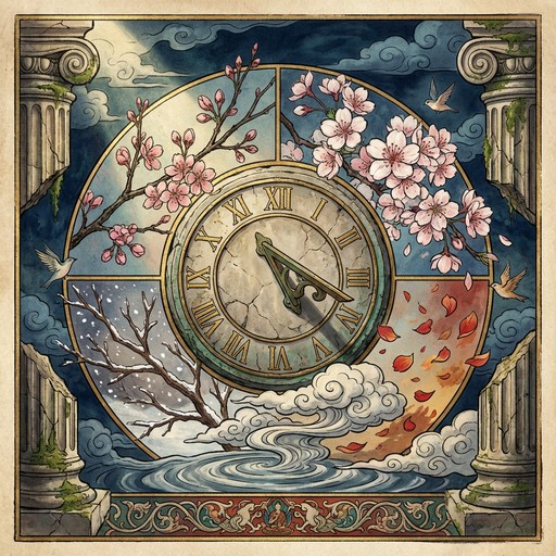 Free Seasons Transform Timelessly Image - Sundial, Time, Seasons ...