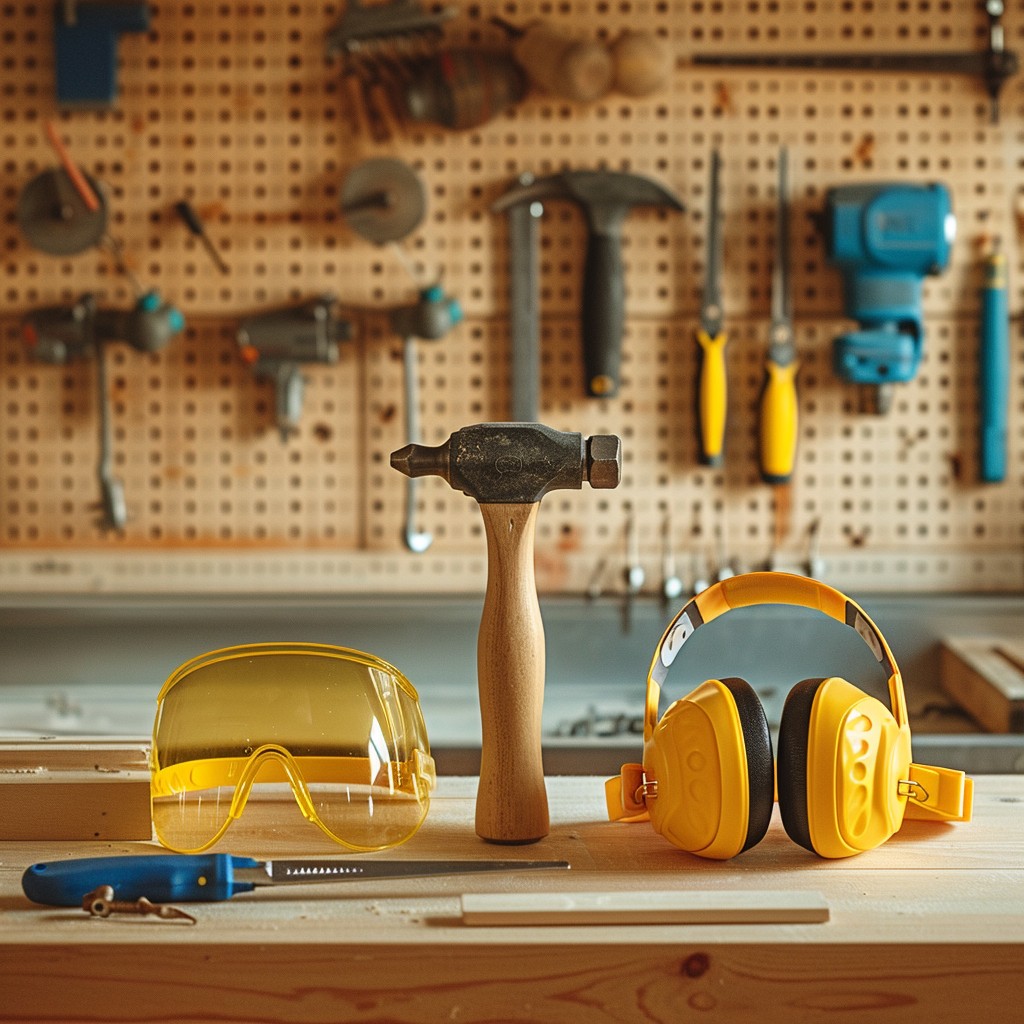 Free Workshop Safety Gear Photo Workshop Safety Hammer Download