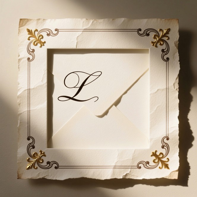 Free Elegant Monogram Frame Image - Monogram, Calligraphy, Initial ...