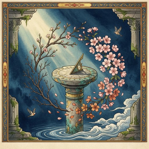 Free Seasons Transform Timelessly Image - Sundial, Time, Seasons ...