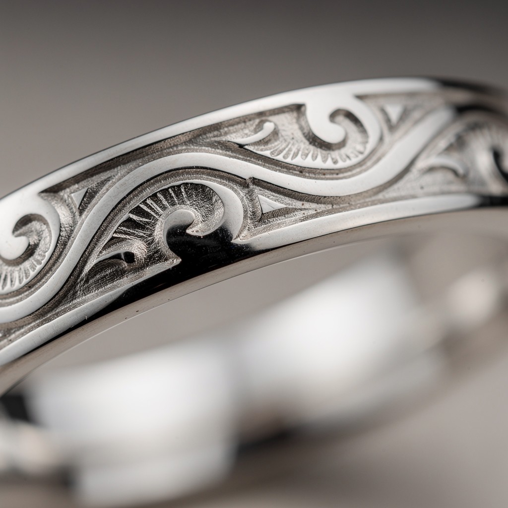 Free Engraved Silver Band Image - Silver, Engraved, Ring | Download at ...