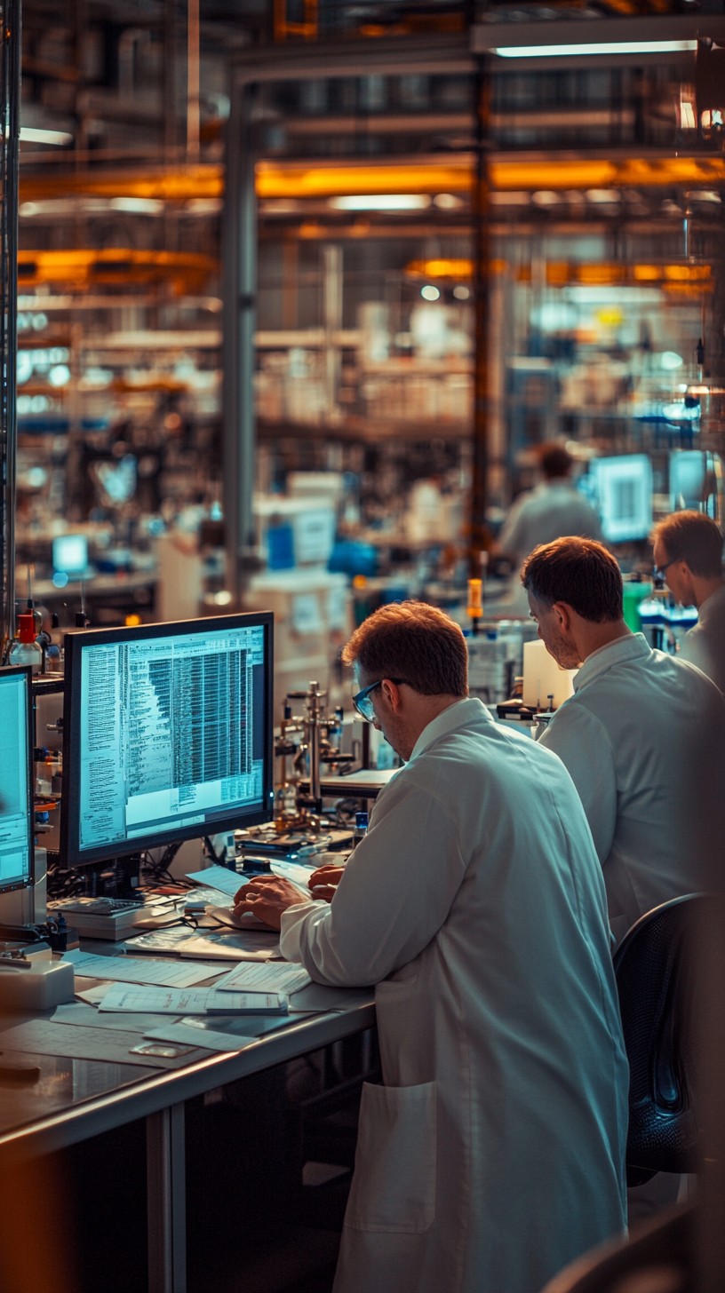 Free Industrial data analysis Photo - Engineers, Industrial, Computers | Download at StockCake