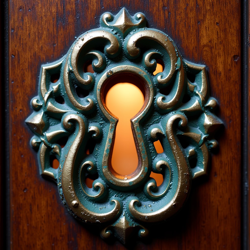 Free Ornate Vintage Keyhole Image - Keyhole, Antique, Brass | Download ...