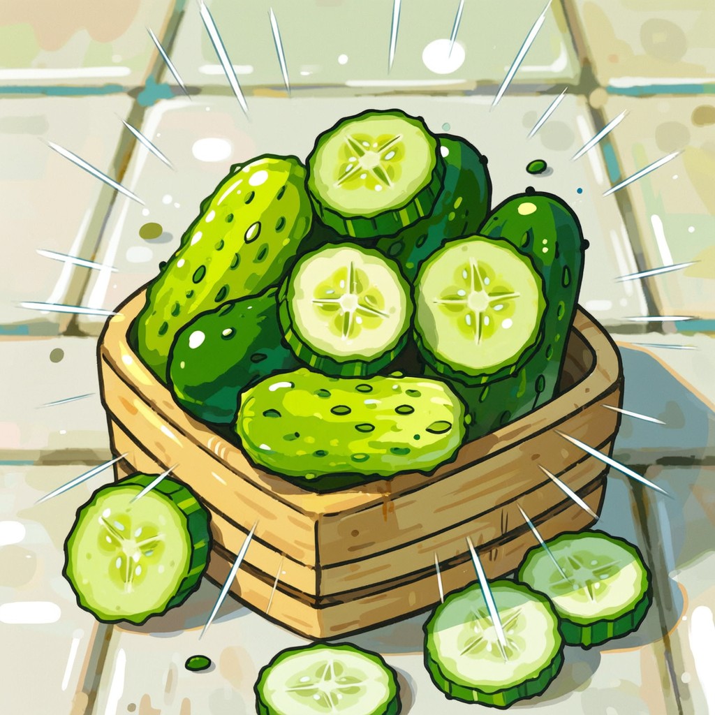 Free Glossy Pickle Illustration Image - Anime, Manga, Illustration ...